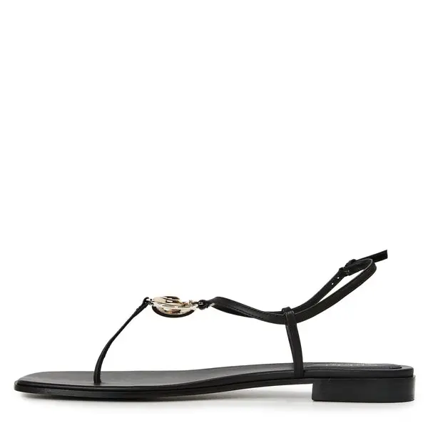 Gucci Simple Flat Sandals - Black