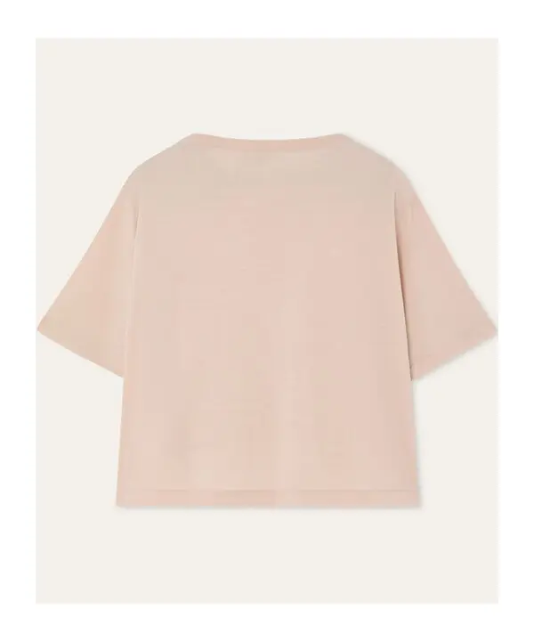 Loro Piana Boat Neck Knit T-shirt
