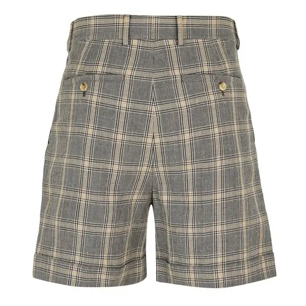 Gucci Tailored Plaid Wool Shorts