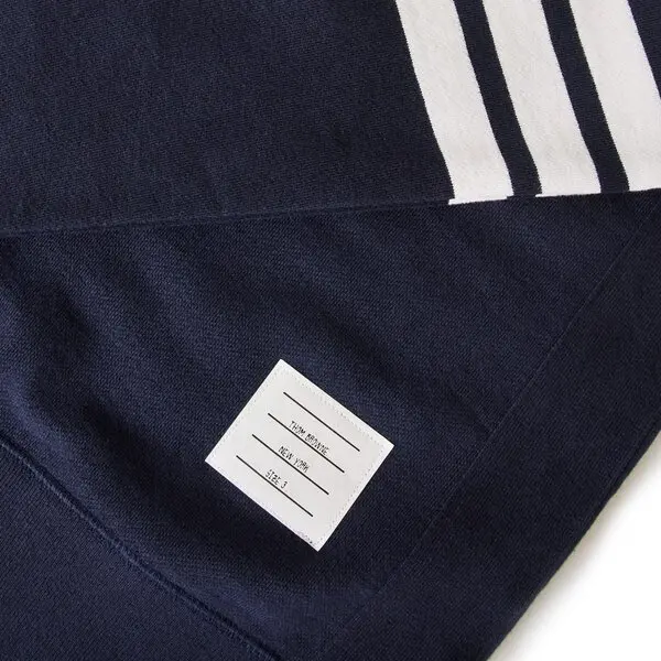 Thom Browne Neck Sweatshirt - Black