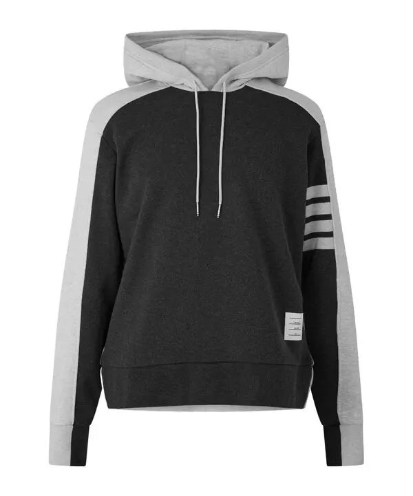 Thom Browne Block Hooded Sweatshirt