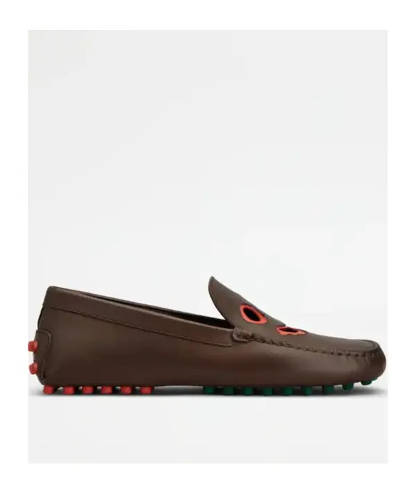 TOD'S Gommino Loafers In Leather With Embellished Detailing