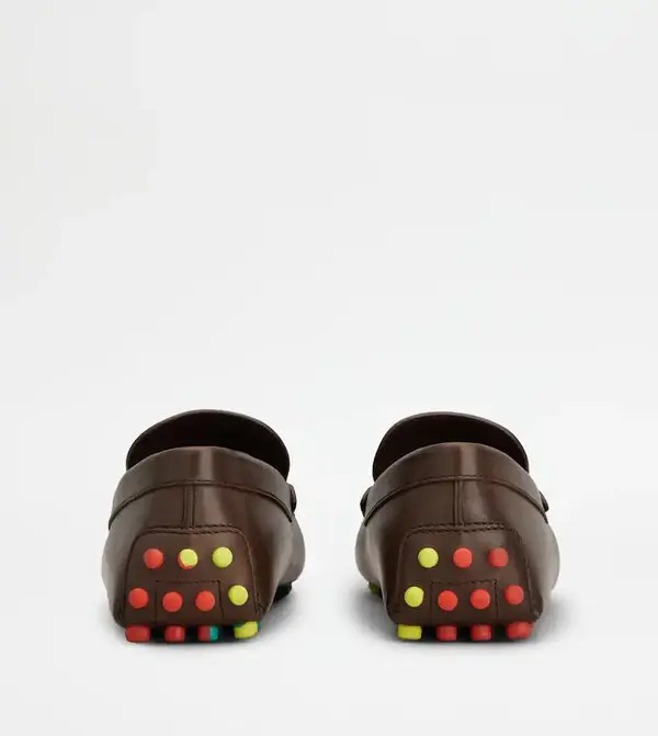 TOD'S Gommino Loafers In Leather With Embellished Detailing