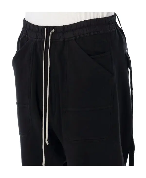 Rick Owens Organic-cotton Drawstring-waist Trousers