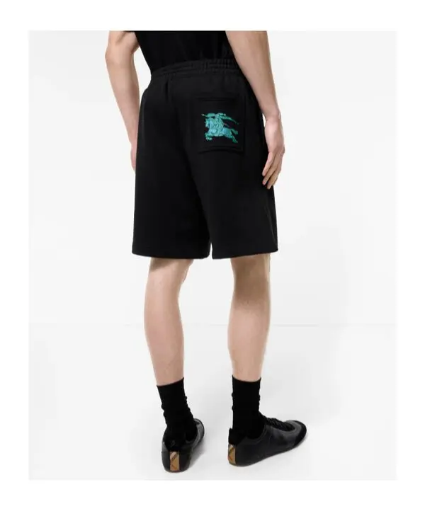 Burberry Logo Cotton Shorts