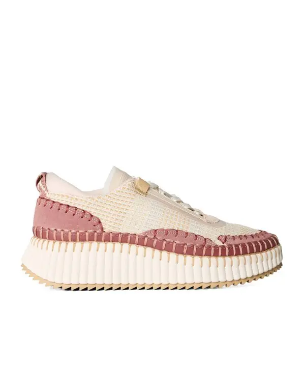 Chloé Nama Sneakers - Beige