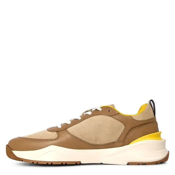 Fendi Color Blocked Low Top Trainers