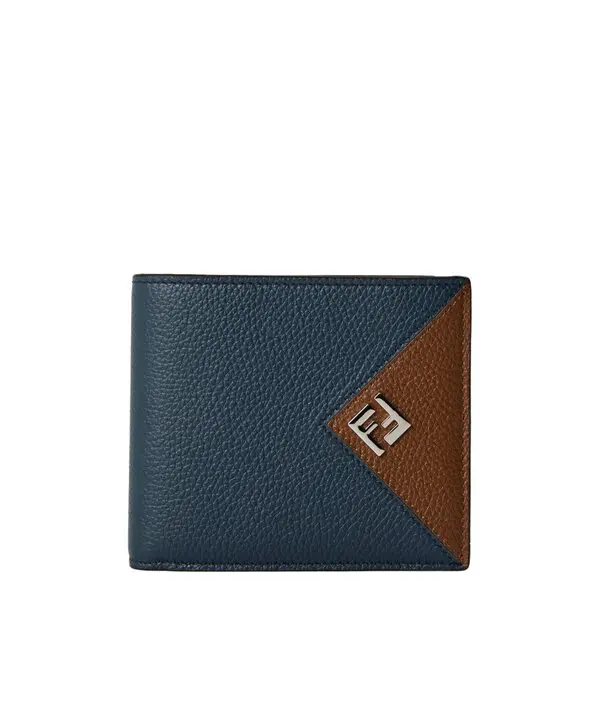 Fendi Leather Wallet Crafted - Blue