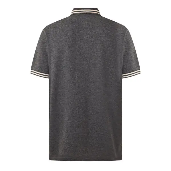 Moncler Short-sleeve Pique Polo Shirt