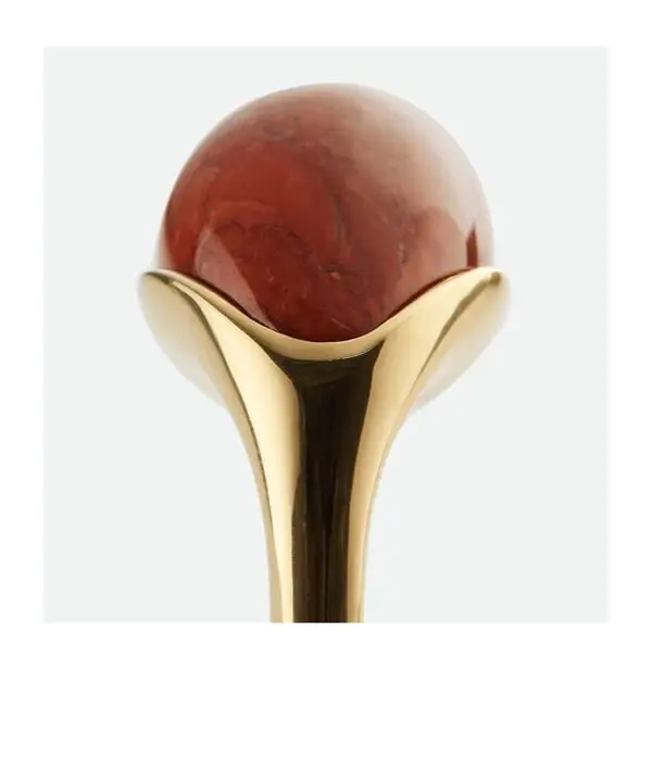 Bottega Veneta Large Drop Marble Ring