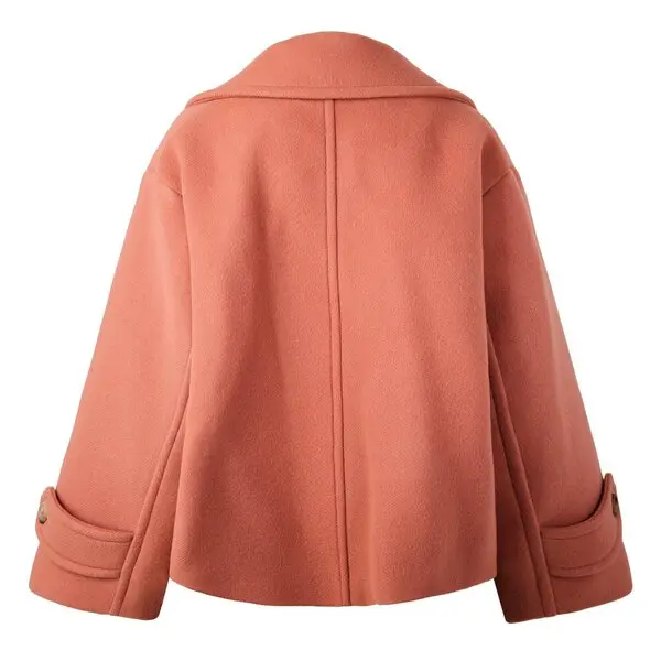Chloé Ma96 Pea Coat - Red