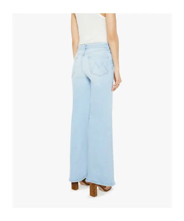 MOTHER High-rise Wide-leg Jeans - Blue