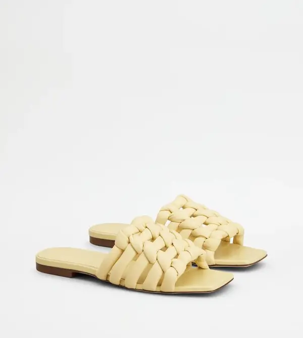 TOD'S Square-toe Flat Sandals