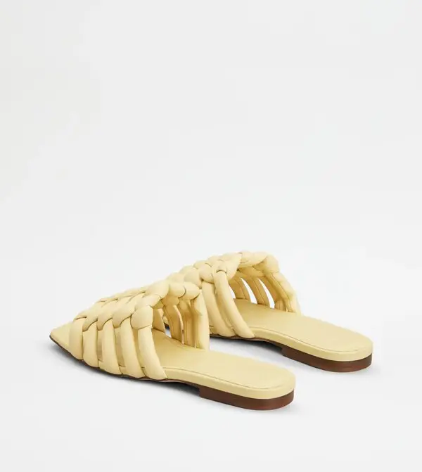 TOD'S Square-toe Flat Sandals
