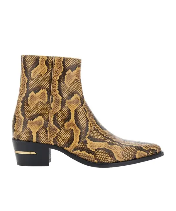 Amiri Pointed-toe Ankle Boots
