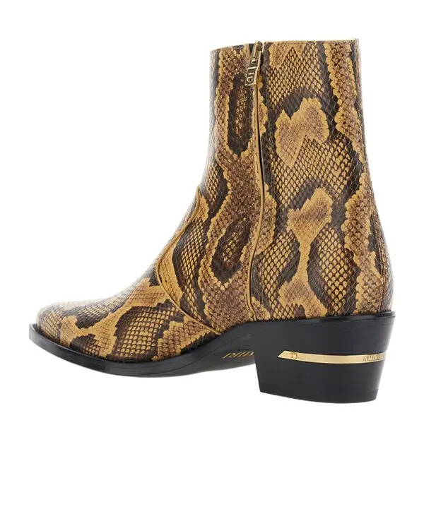 Amiri Pointed-toe Ankle Boots