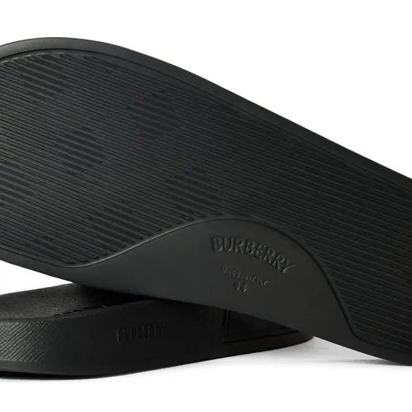 Burberry Furley Check Slides