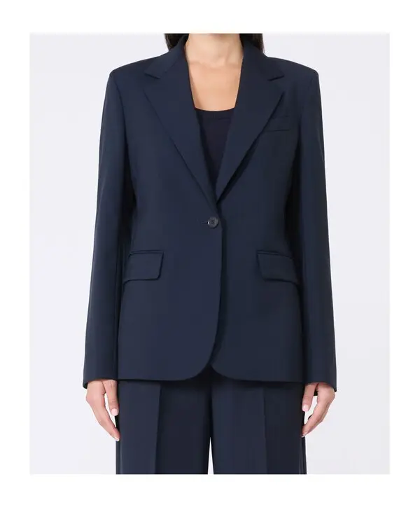 Max Mara Lamine Single-breasted Tailored Blazer