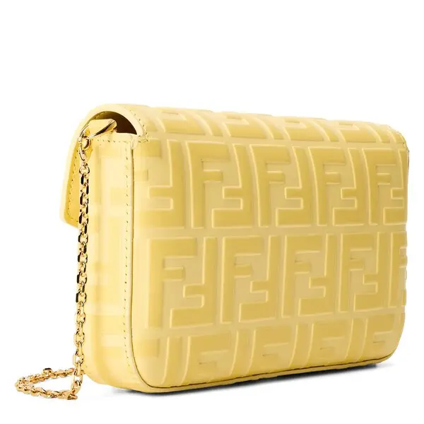 Fendi Chain Wallet - Nude