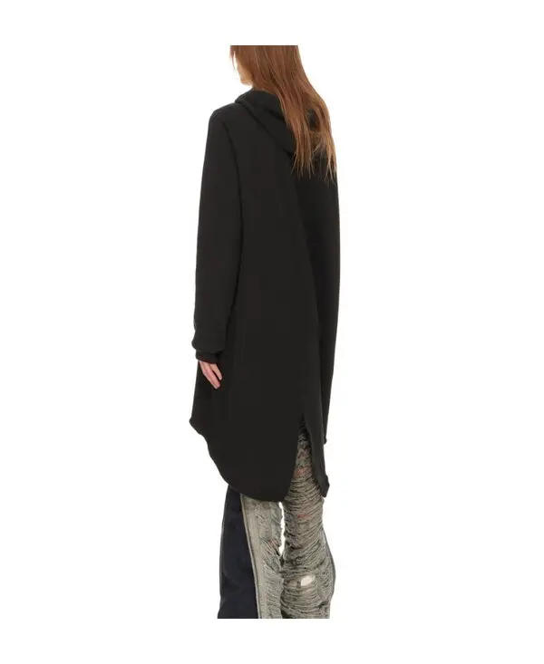 Rick Owens Fishtail Organic-cotton Hoodie