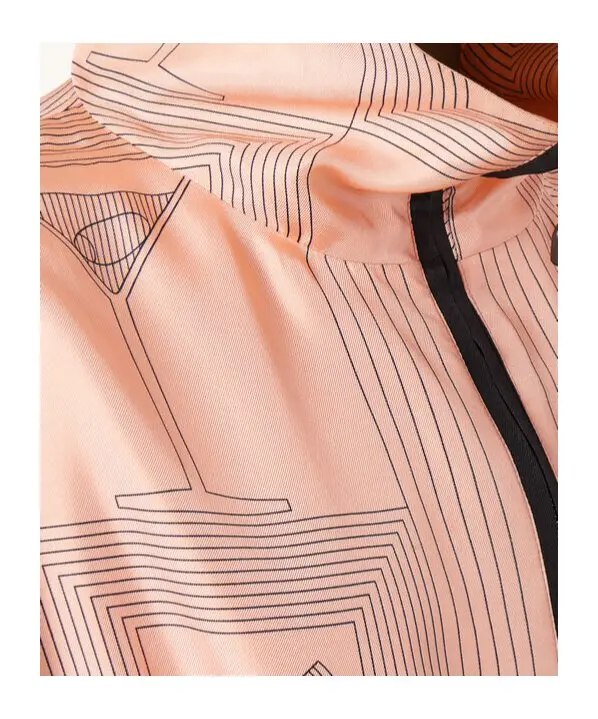 Loro Piana Rafael Hooded Jacket With Aperitivo Print - Pink