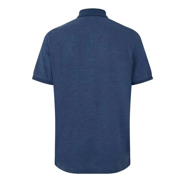 Moncler Short Sleeve Polo Shirt - Blue