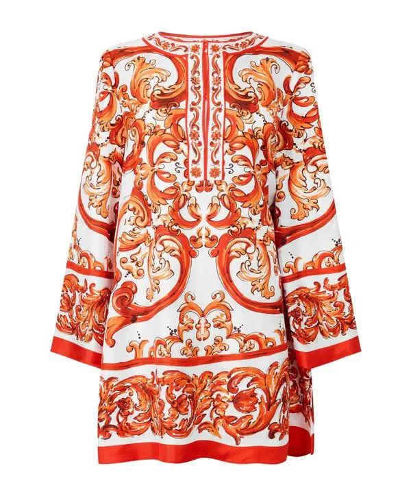 Dolce & Gabbana Short Tunic Dress - Red