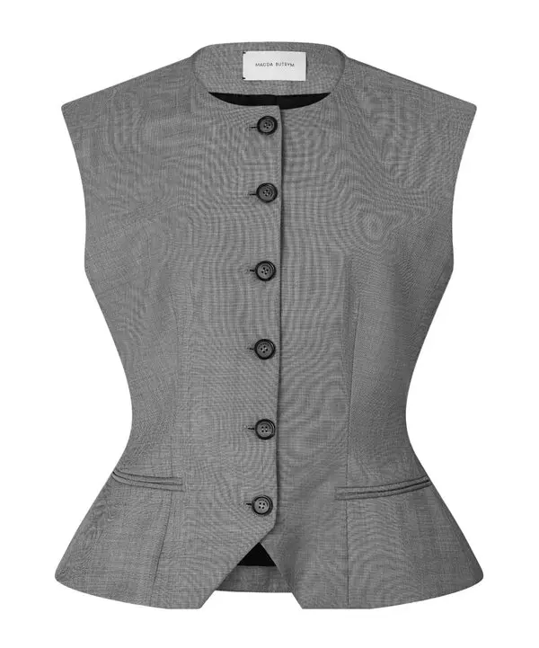 Magda Butrym Sleeveless Tailored Waistcoat