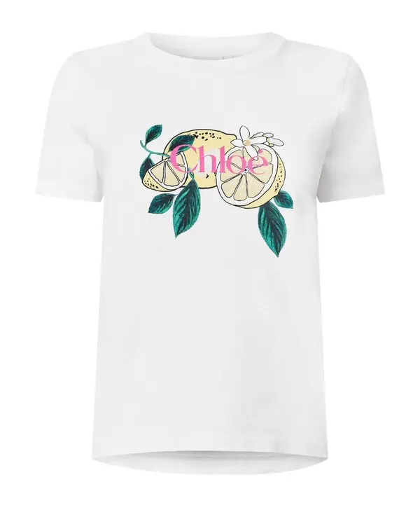 Chloé Short Sleeve Graphic T-shirt - No