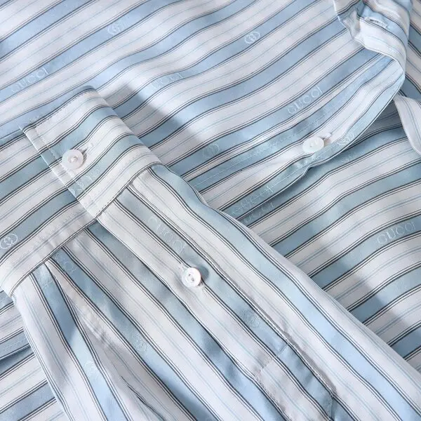 Gucci Striped Cotton Shirt