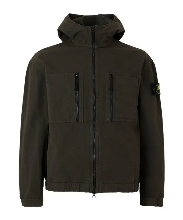 Stone Island Hooded Zip Jacket