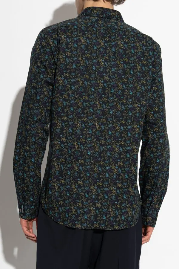 Paul Smith Colorful Printed Long-sleeved Shirt