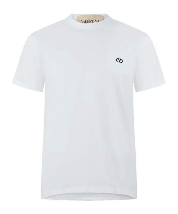 Valentino Garavani Crew Neck Casual T-shirt
