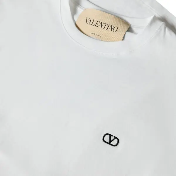 Valentino Garavani Crew Neck Casual T-shirt