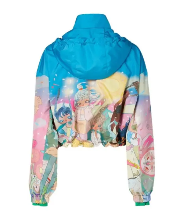Fendi Fantastic Future Collaboration Windbreaker Jacket - Polychromatic