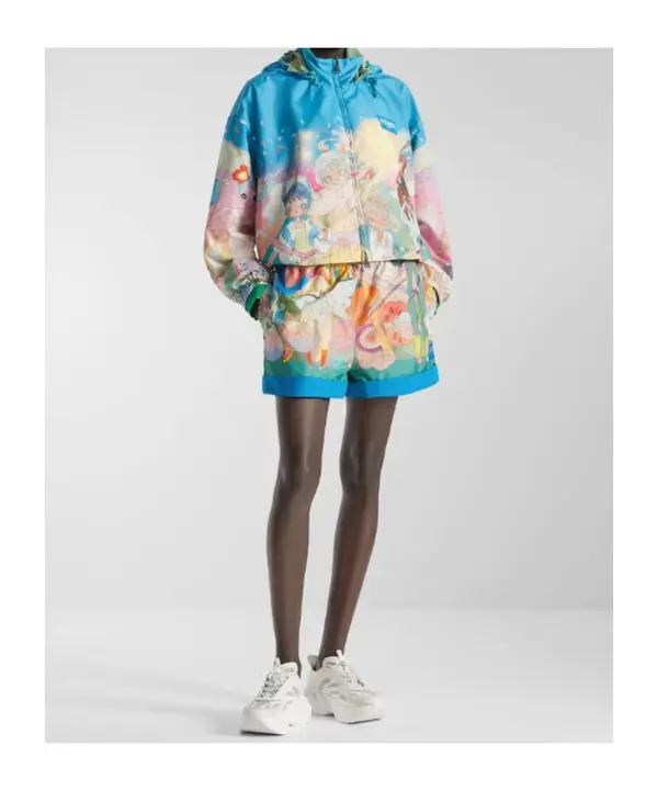 Fendi Fantastic Future Collaboration Windbreaker Jacket - Polychromatic