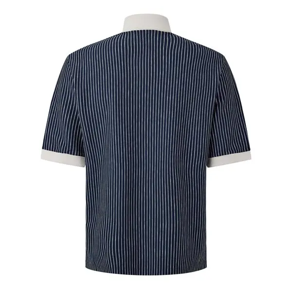 Valentino Garavani Vertical Pinstripe Polo Shirt