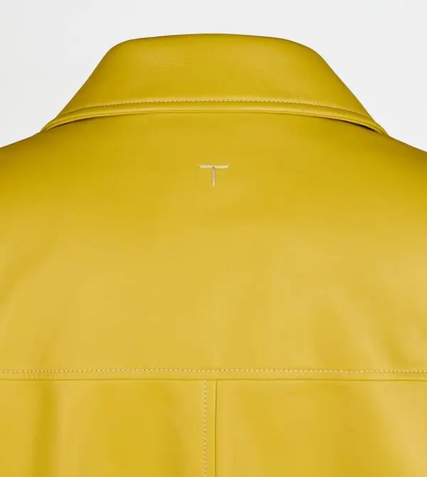 TOD'S Long-sleeved Leather Jacket