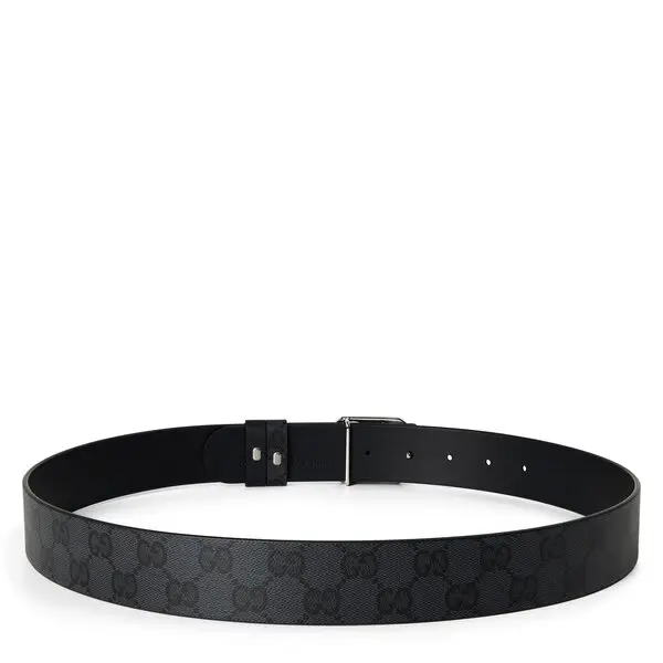 Gucci Gg Monogram Coated Canvas Belt