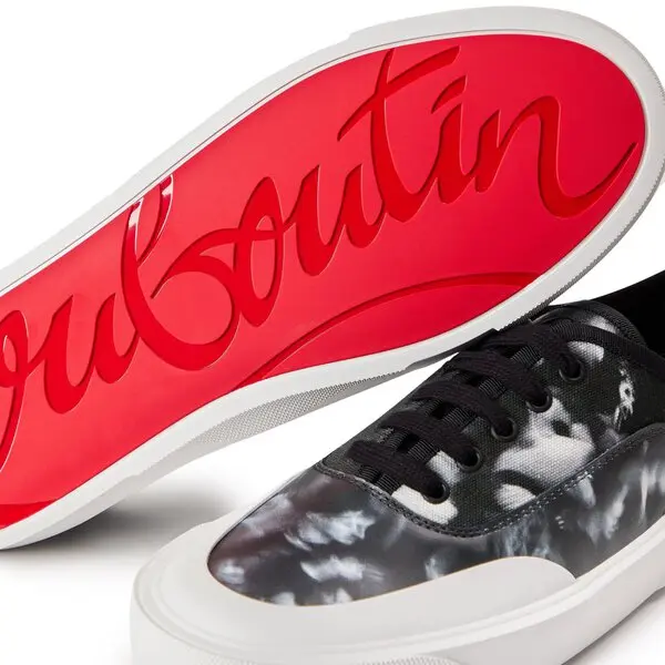 CHRISTIAN LOUBOUTIN Color Blocked Casual Shoes