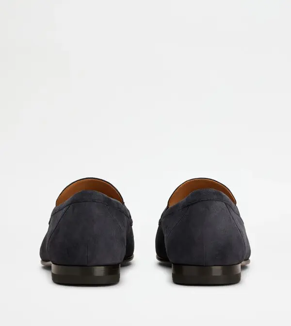 TOD'S Round Toe Loafers With Decorative Beads