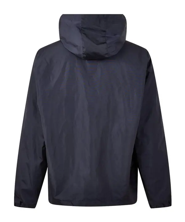 Valentino Garavani Hooded Windproof Windbreaker Jacket With Sporty Stripes