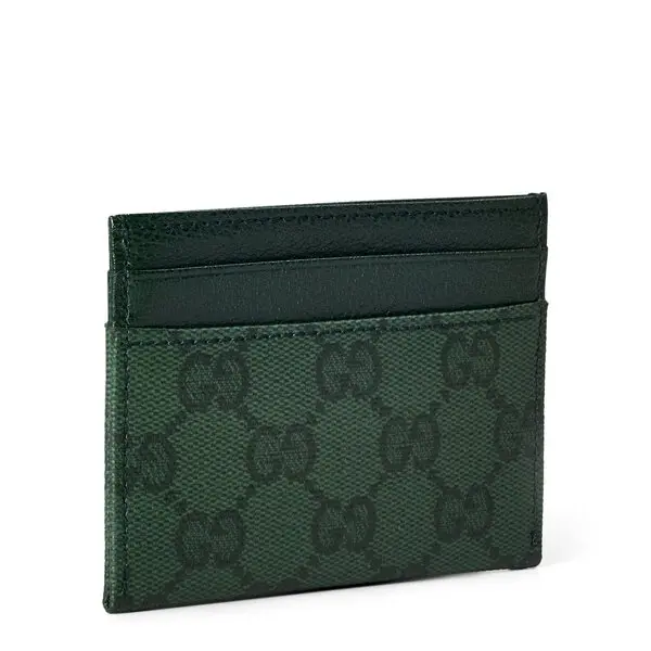 Gucci Coated Canvas Card Holder