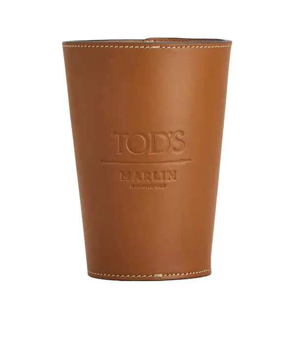 TOD'S Glass Holder In Leather