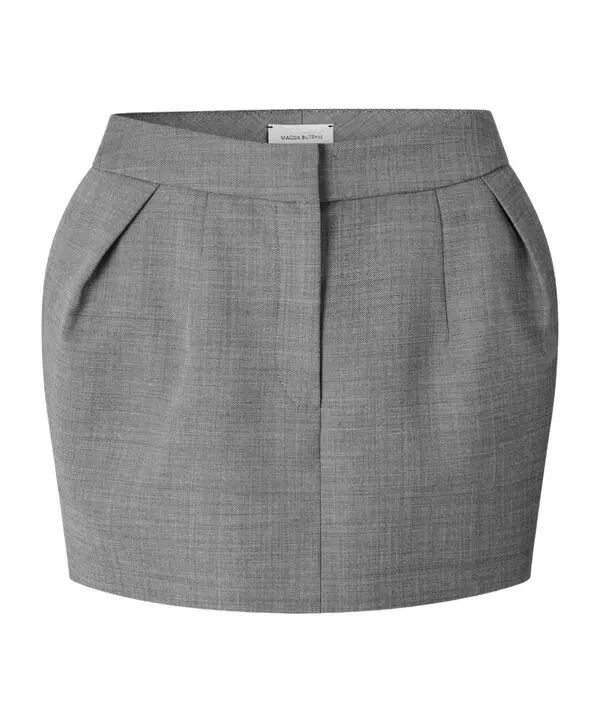 Magda Butrym Monogram Print Mini Skort