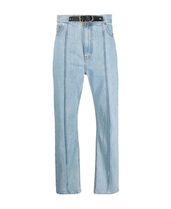 J.W.ANDERSON Padlock-detail Straight-leg Jeans