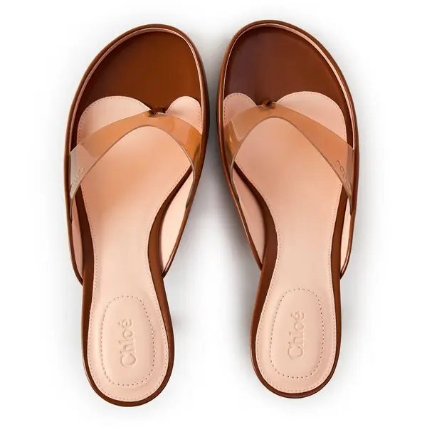 Chloé V-shaped High-heeled Sandals
