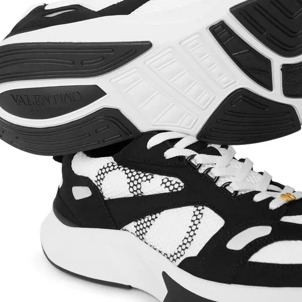 Valentino Garavani Color Blocked Low Top Trainers