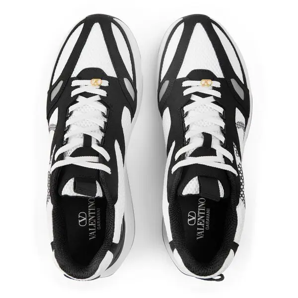 Valentino Garavani Color Blocked Low Top Trainers