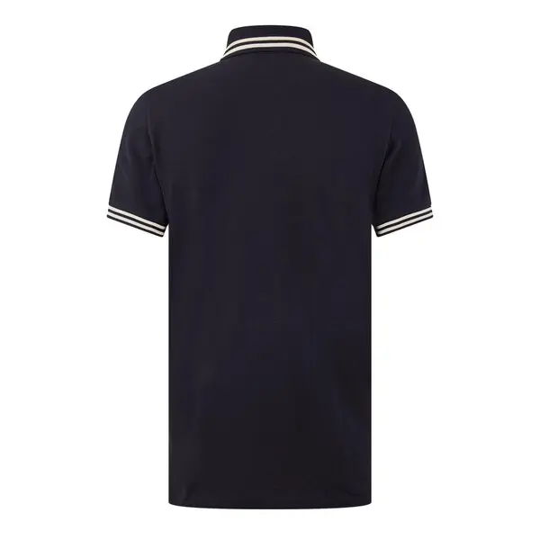 Moncler Short-sleeve Pique Polo Shirt